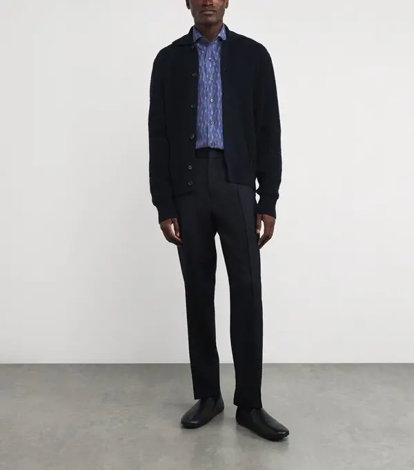Corneliani Silk Printed Shirt