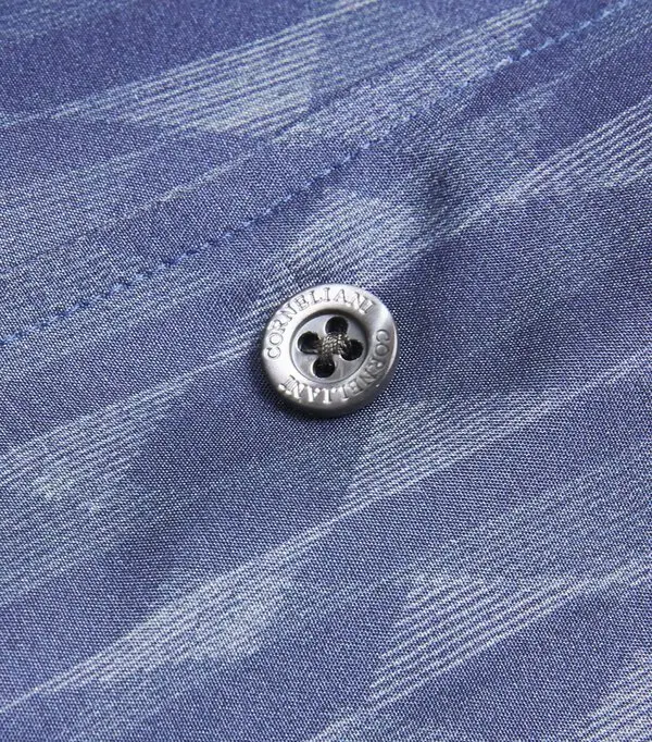 Corneliani Silk Printed Shirt
