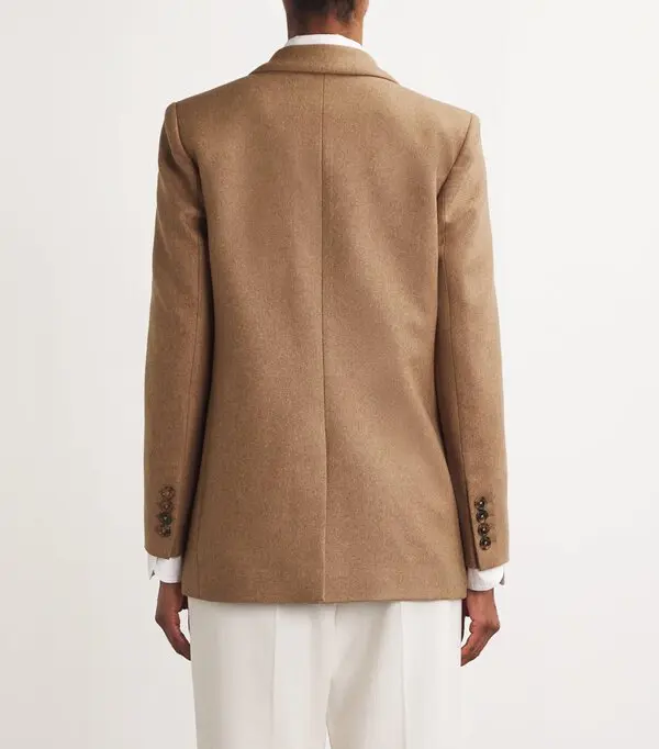 BLAZÉ MILANO Virgin Wool-cashmere Everyday Blazer - Brown