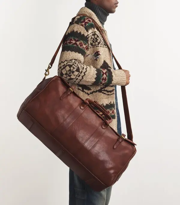Polo Ralph Lauren Leather Heritage Duffle Bag