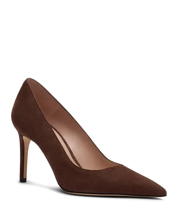 STUART WEITZMAN Power 85 Pumps - Cigar