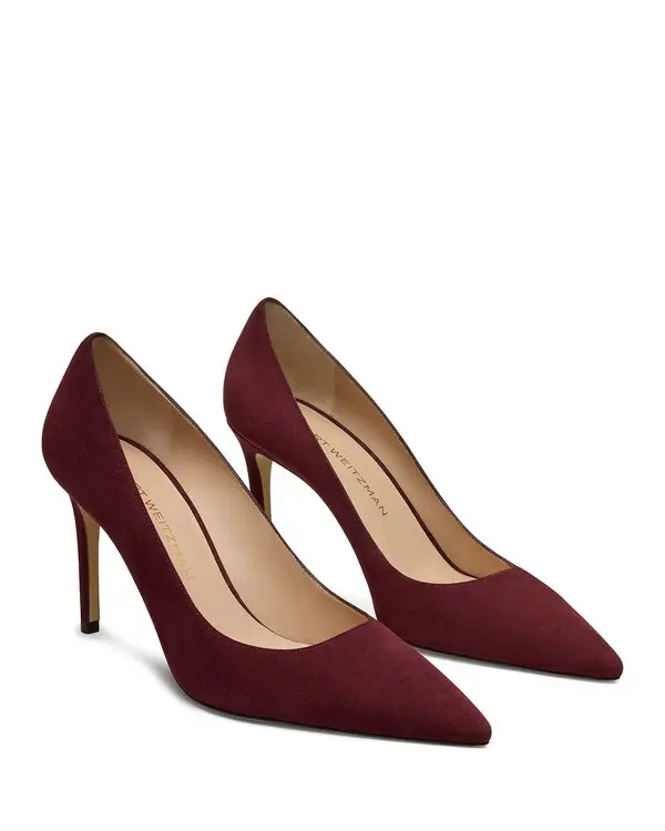 STUART WEITZMAN Power 85 Pumps - Cream