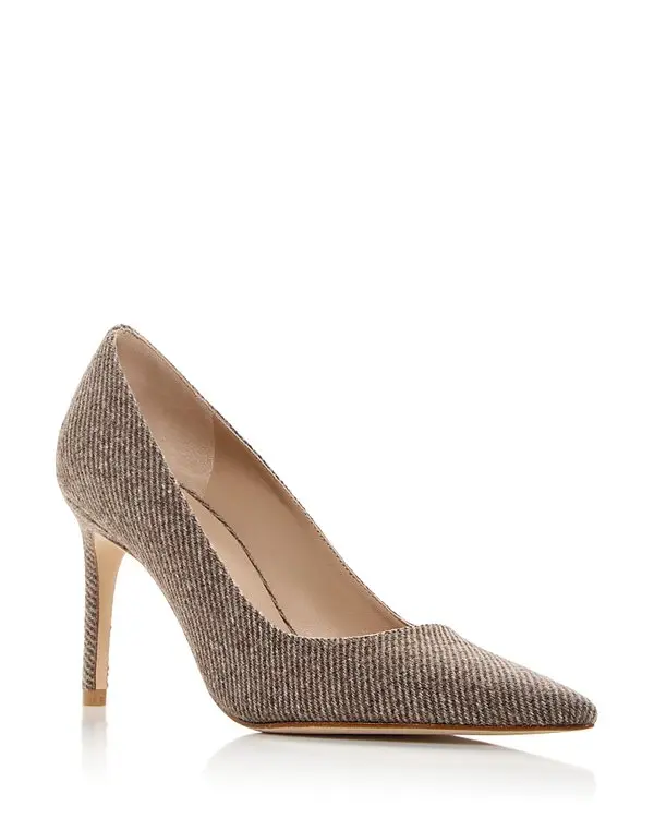 STUART WEITZMAN Power 85 Pumps - Taupe
