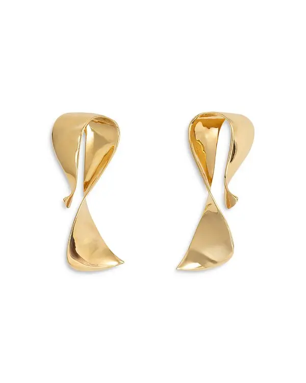 NINA GORDON Sculpt Earrings - Gold