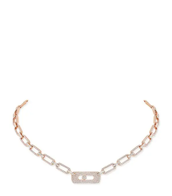Messika Move Link Diamond Necklace