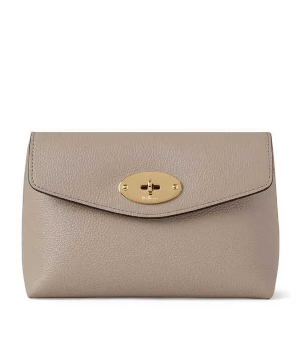 Mulberry Darley Leather Cosmetic Pouch - Neutral