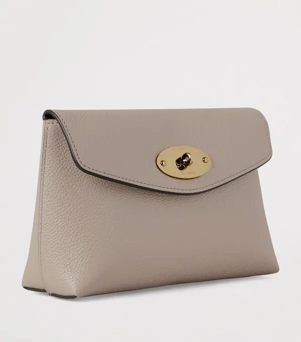 Mulberry Darley Leather Cosmetic Pouch - Neutral