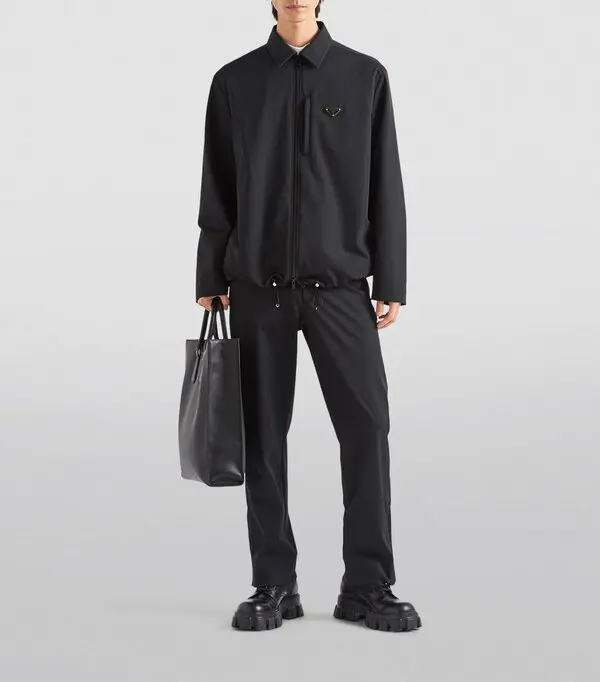 Prada Split-detail Trousers