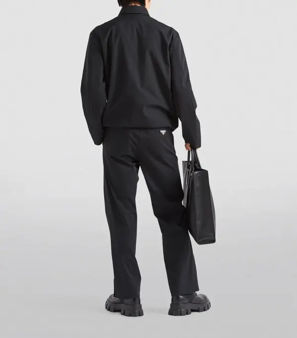 Prada Split-detail Trousers