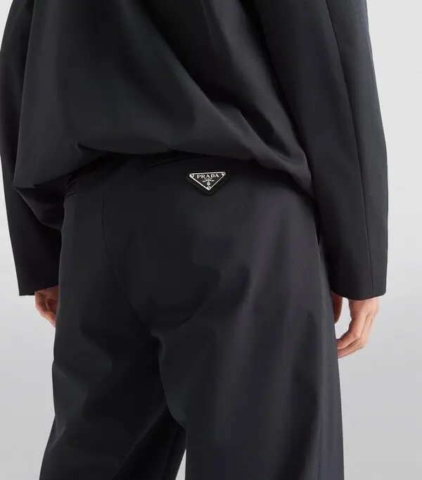 Prada Split-detail Trousers