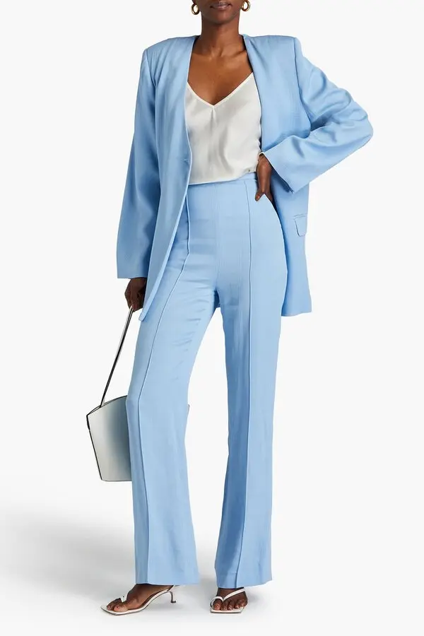 RÓHE Tweed Wide-leg Pants