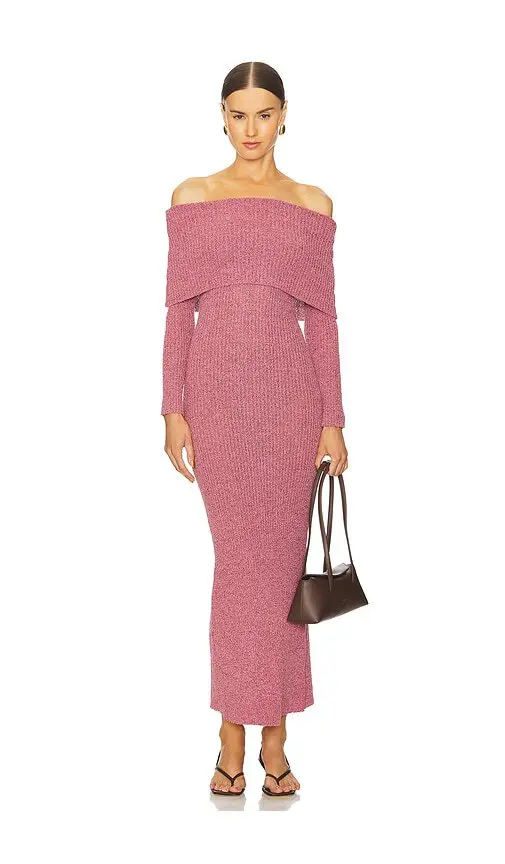 Line & Dot Lenora Off Shoulder Dress