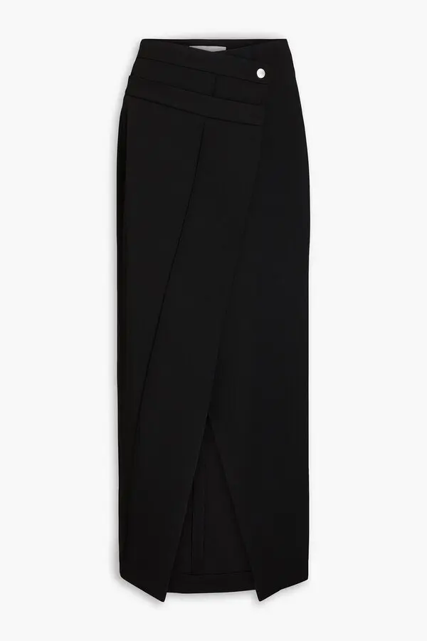 RÓHE Grain De Poudre Maxi Wrap Skirt