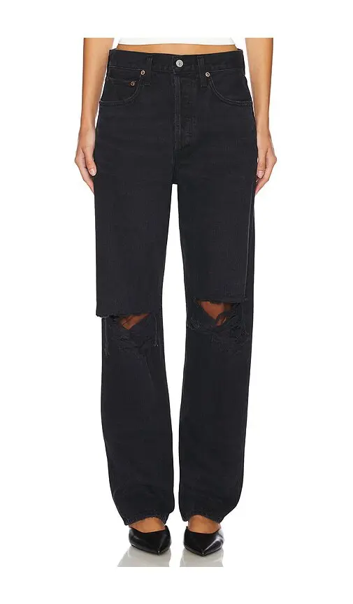 AGOLDE Kelly High Rise Relaxed Straight Jeans