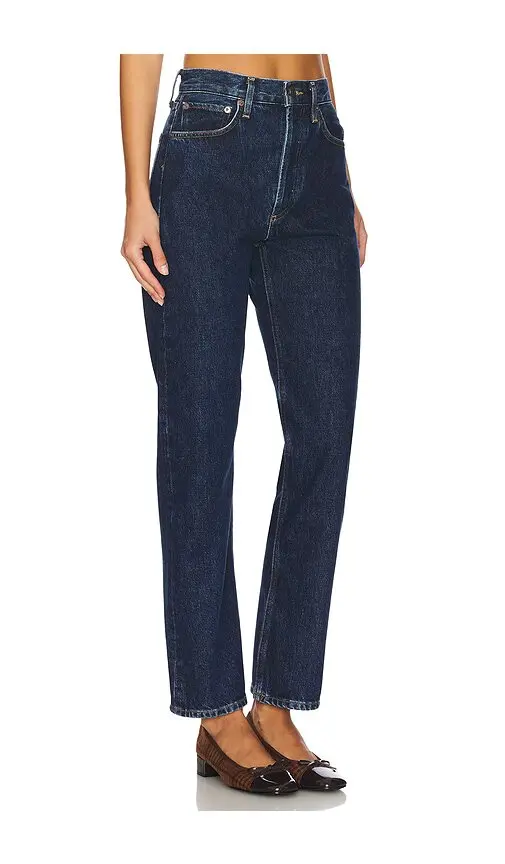 AGOLDE 90's Pinch Waist High Rise Straight Jeans - Pendulum