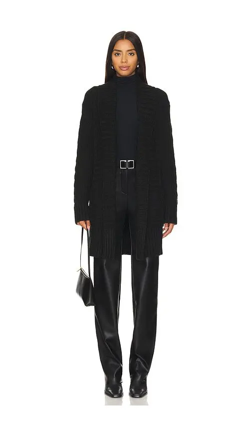 UNDERSTATED LEATHER Midi Rodeo Robe