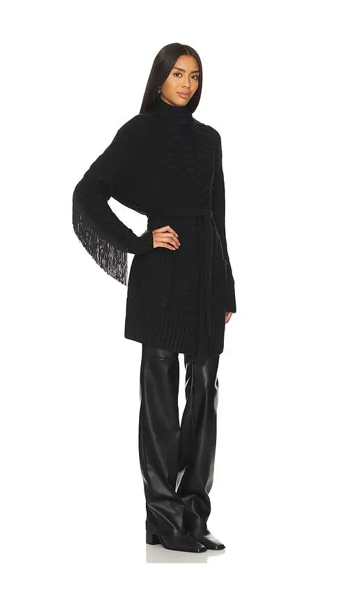 UNDERSTATED LEATHER Midi Rodeo Robe