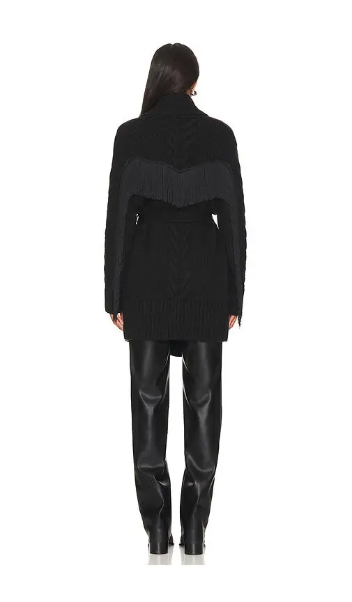 UNDERSTATED LEATHER Midi Rodeo Robe