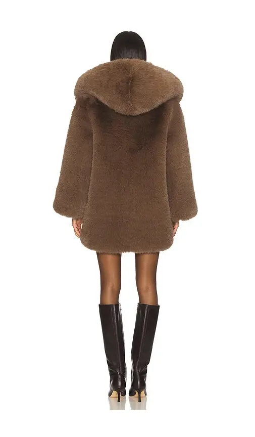 Giuseppe Di Morabito Faux Fur Coat - Camel