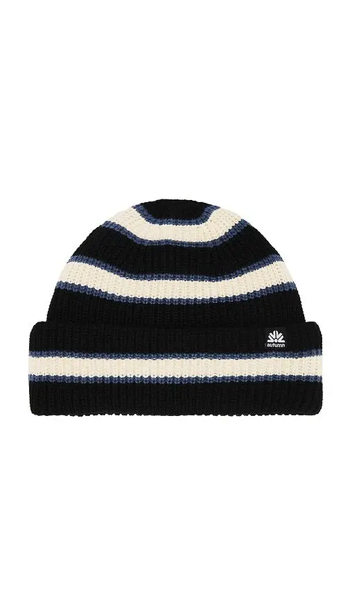 AUTUMN Slacker Beanie - Black