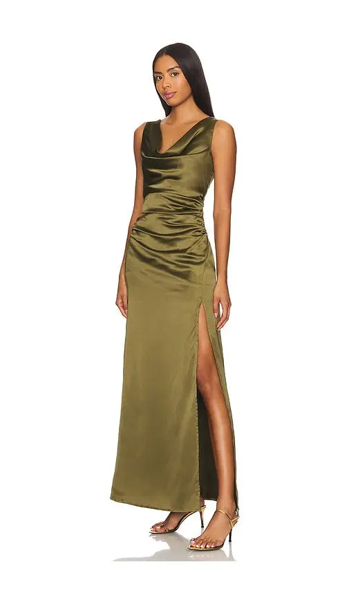 Line & Dot Melissa Dress - Olive