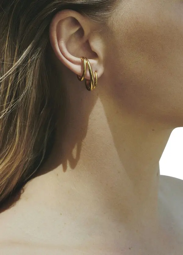 Charlotte Chesnais Triplet Earring - Gold | Editorialist