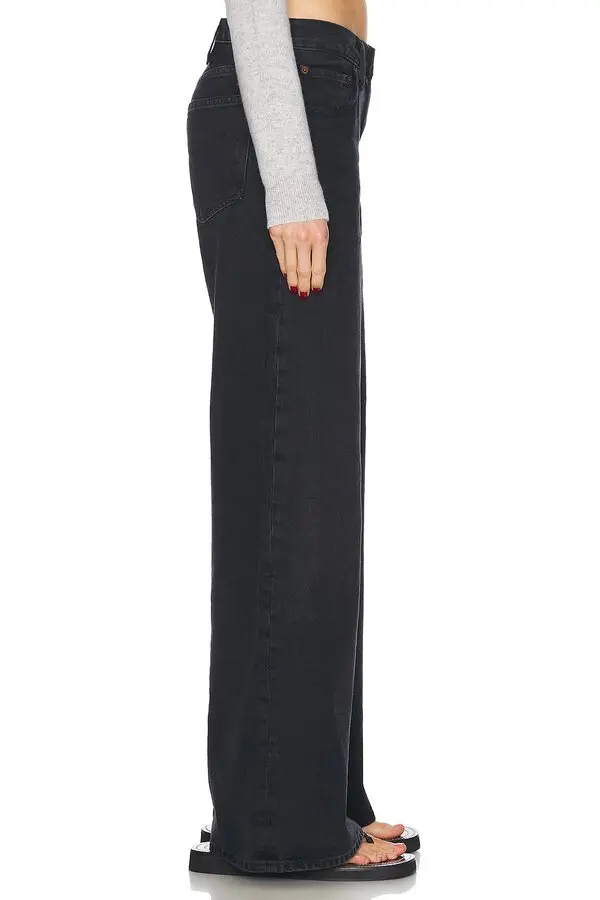 AGOLDE Clara Low Rise Baggy Flare Jeans