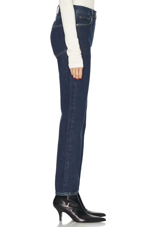 AGOLDE 90's Pinch Waist High Rise Straight Jeans - Pendulum