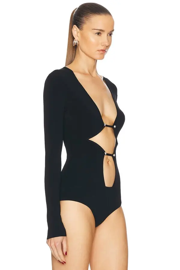 Christopher Esber Bracket Knit Bodysuit