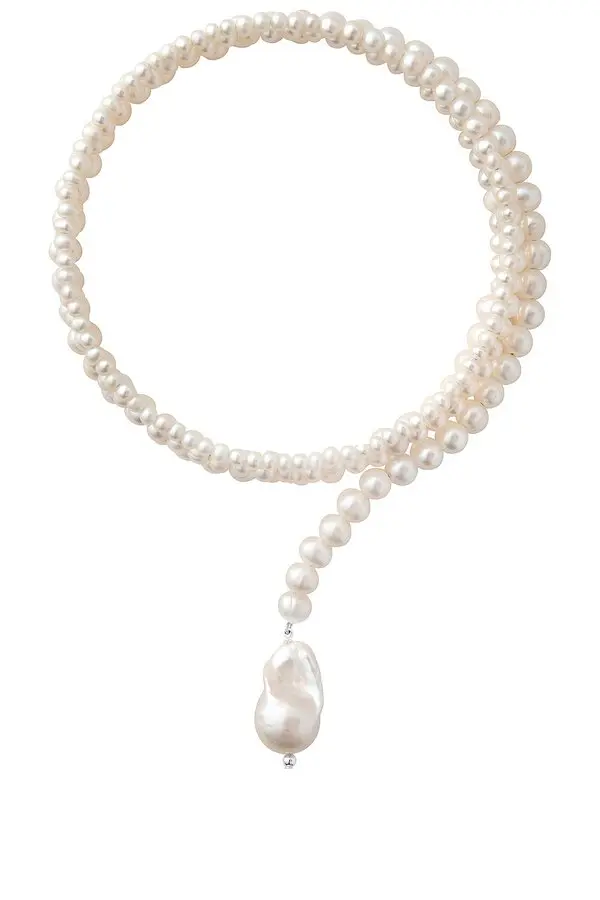Éliou Pahana Choker Necklace - Pearl
