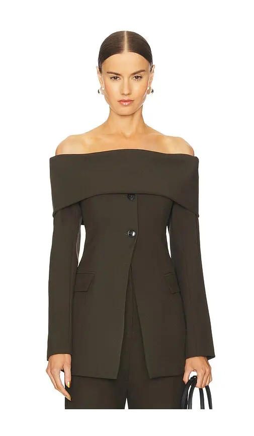 Line & Dot Marilla Off Shoulder Top