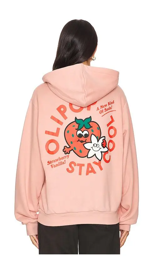 STAY COOL X Olipop Strawberry Vanilla Hoodie