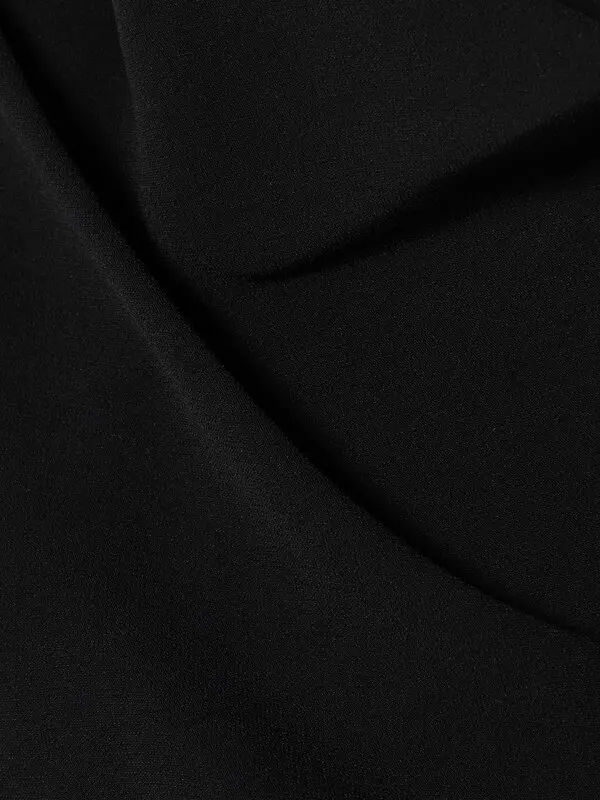 Versace Draped Crepe Gown