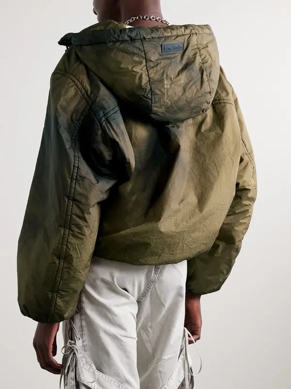 Acne Studios Tie-dyed Hooded Jacket