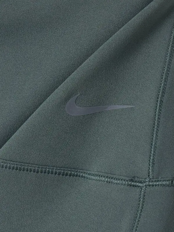 Nike Zenvy Stretch-jersey Flared Leggings - Green