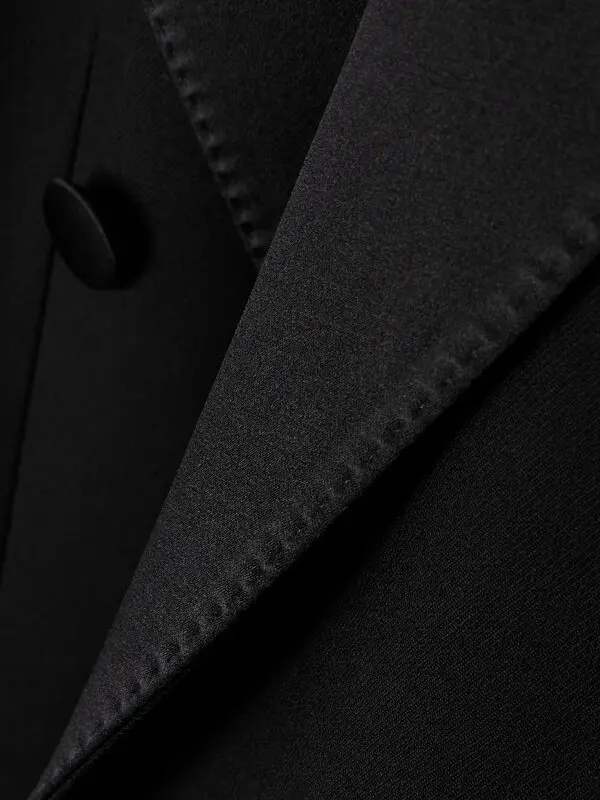 Dolce & Gabbana Double-breasted Wool-blend Gabardine Coat