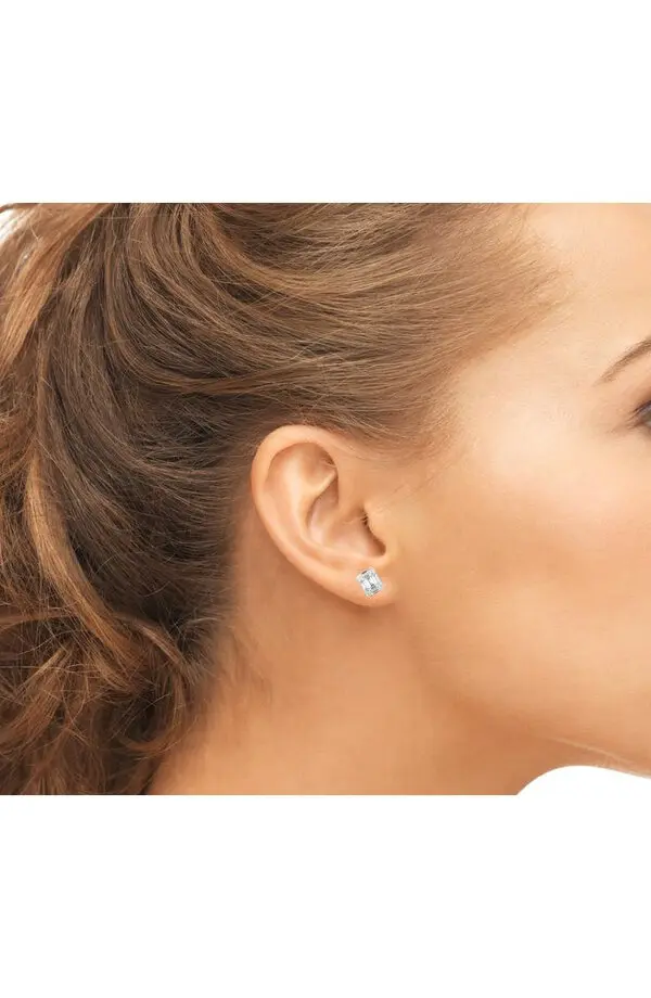 DONATELLO GIAN Sterling Crystal Stud Earrings
