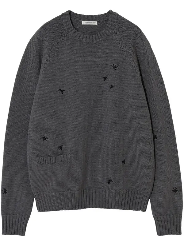 UNDERCOVERISM Embroidered Crew-neck Jumper