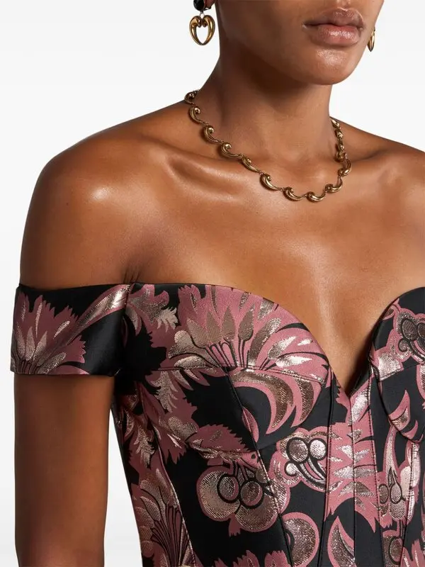 Etro Jacquard Dress - Black