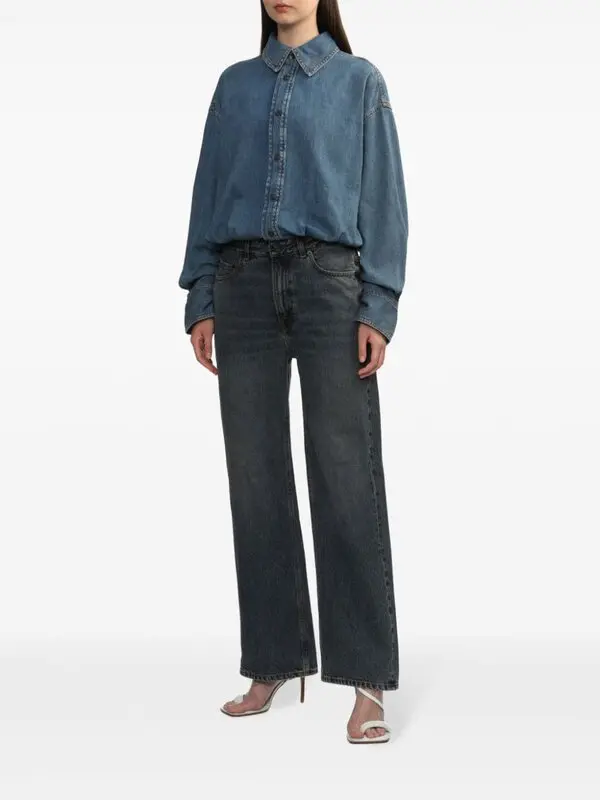 HAIKURE Denim Jumpsuit - Blue