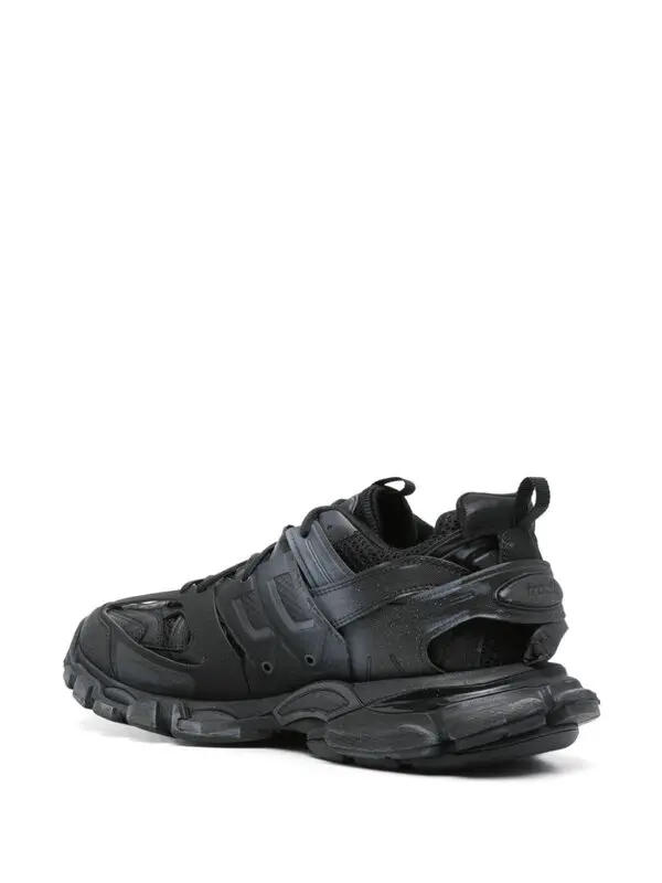 Balenciaga Track Signature Sneakers - Black