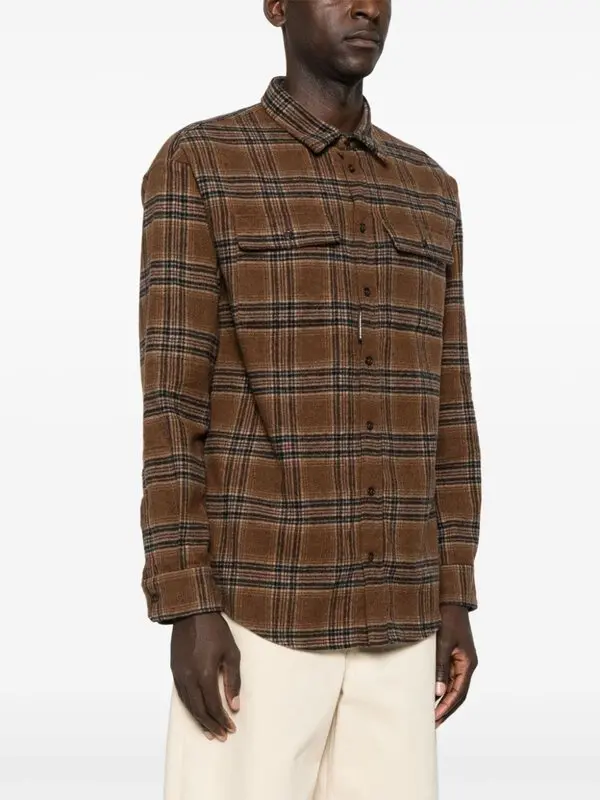 Dsquared2 Check-pattern Shirt - Brown