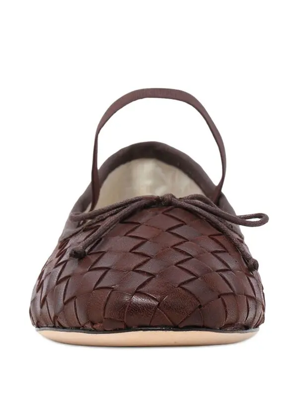 LOEFFLER RANDALL Woven Ballerina Shoes