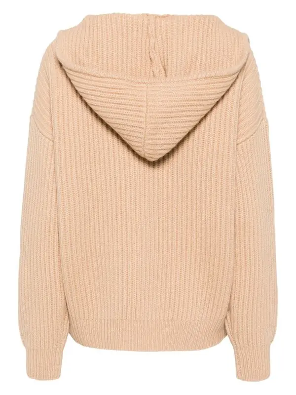 B+AB Knitted Hooded Jumper