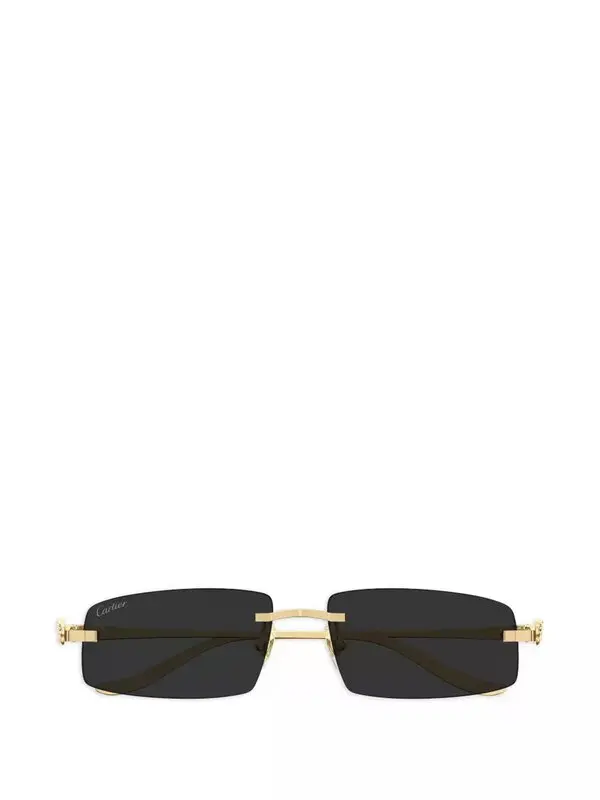 CARTIER Panthère De Sunglasses - Gold