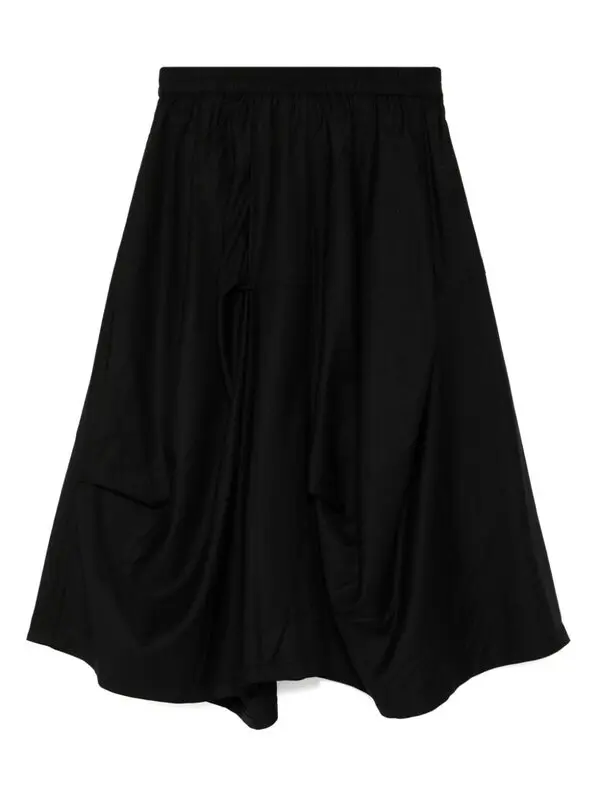 B+AB Draped A-line Skirt