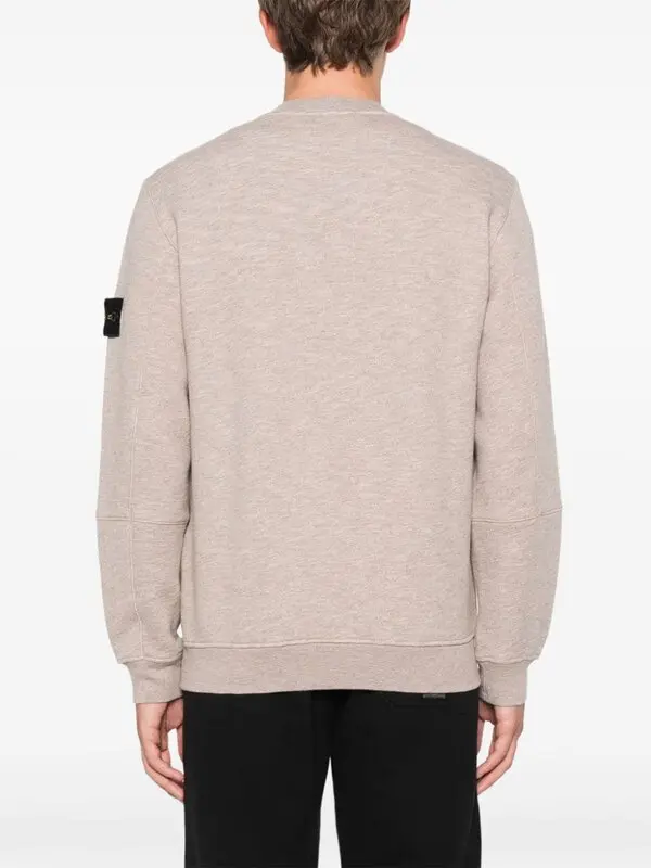 Stone Island Mélange-effect Sweatshirt