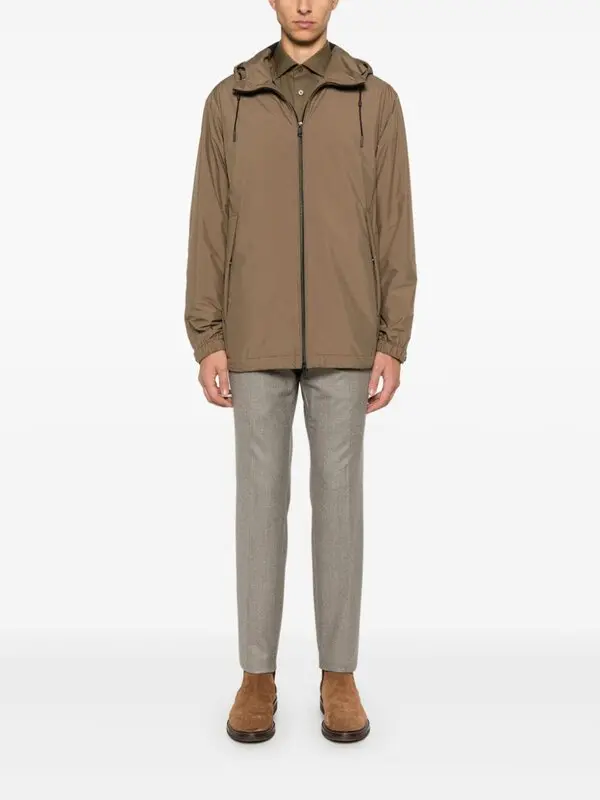 Zegna Cotton Shirt - Brown
