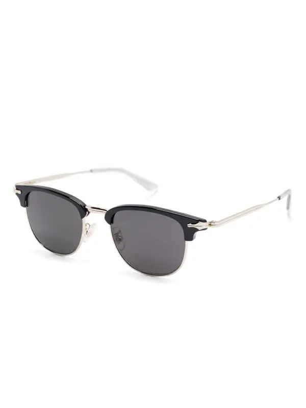 Montblanc Square-frame Sunglasses - Black