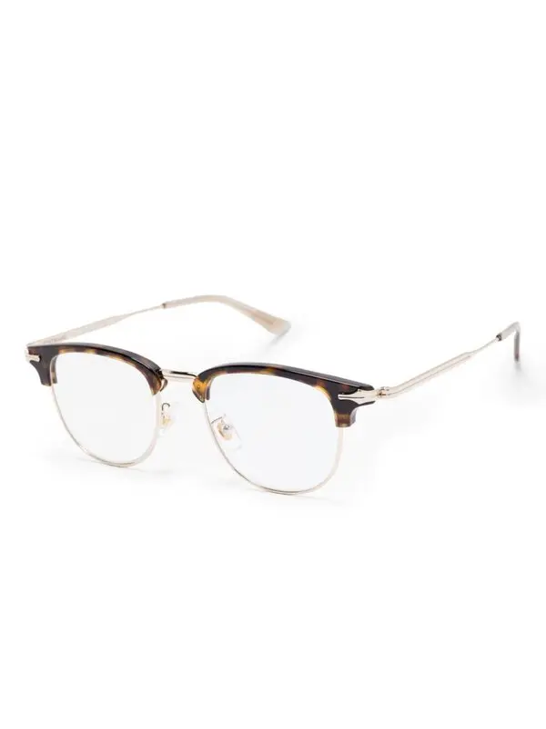 Montblanc Rectangle-frame Eyeglasses - Gold